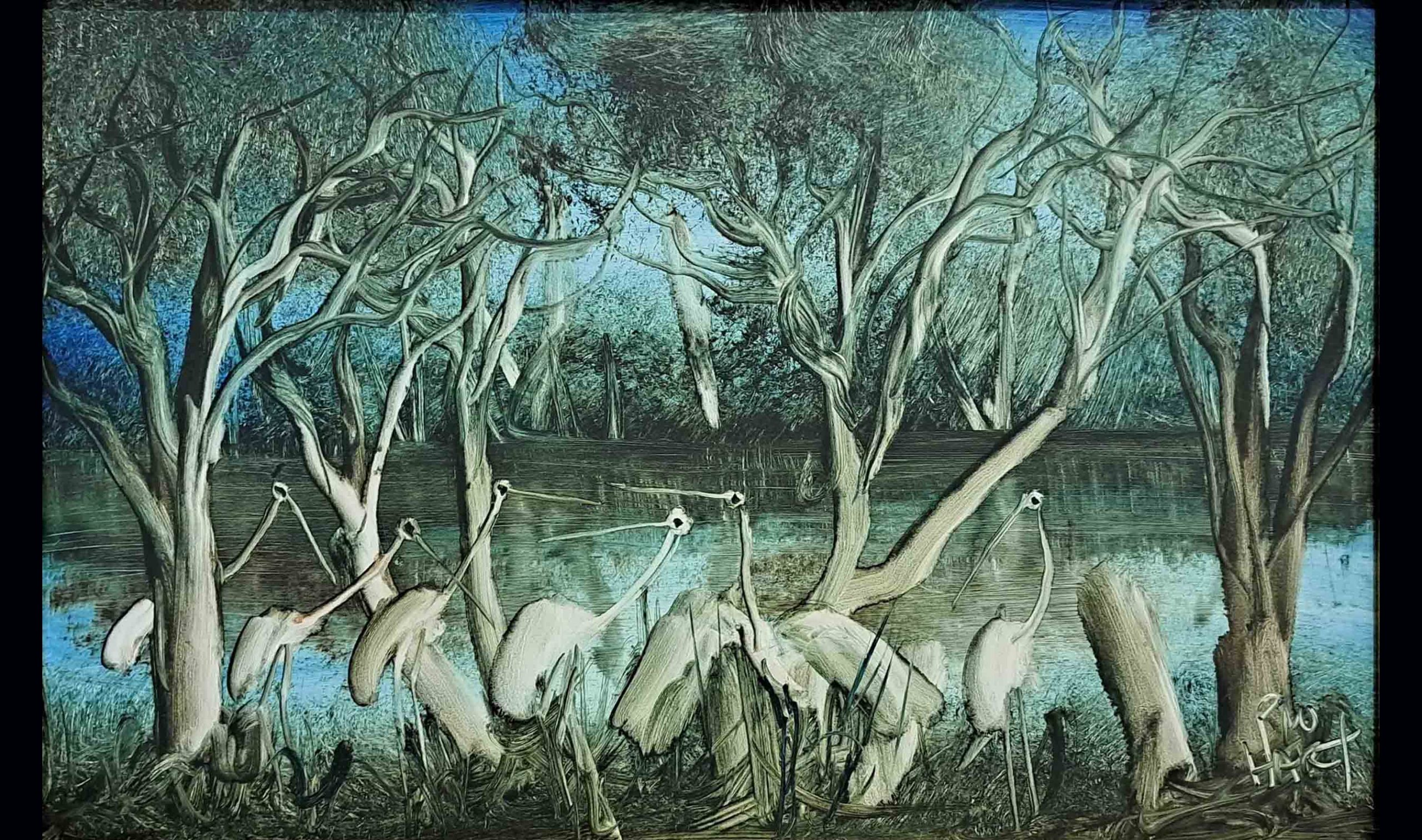 Swamp Birds - David Hart