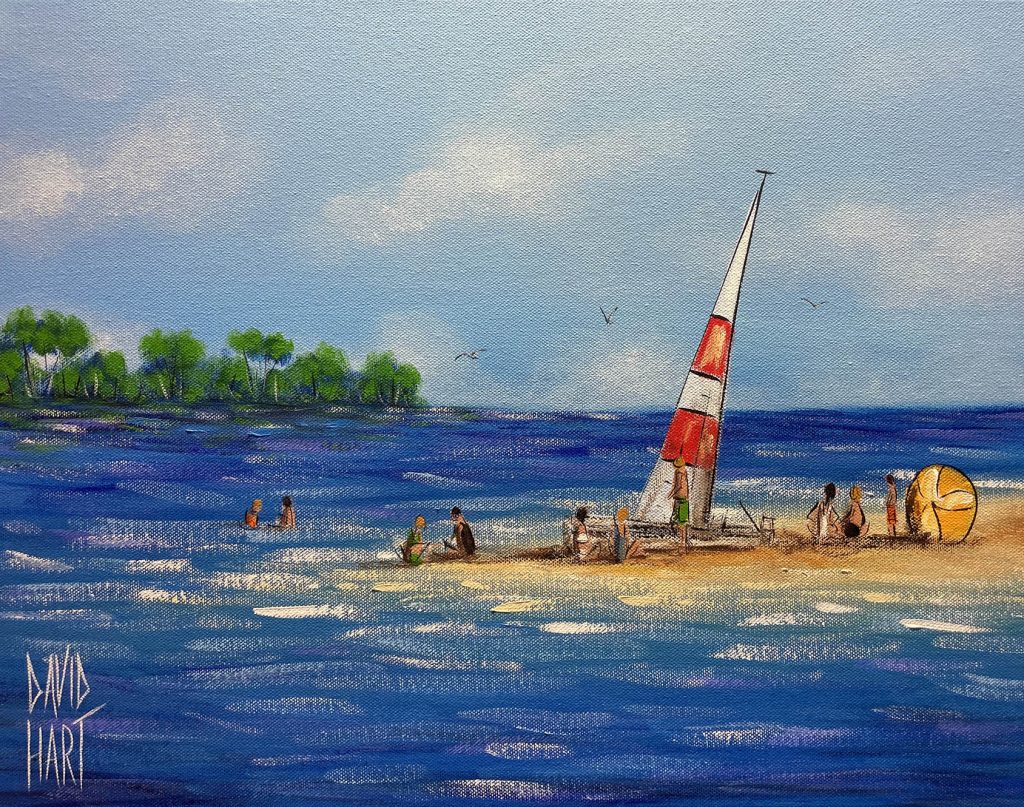 The Sand Bar - Paint & Sip Experience - David Hart