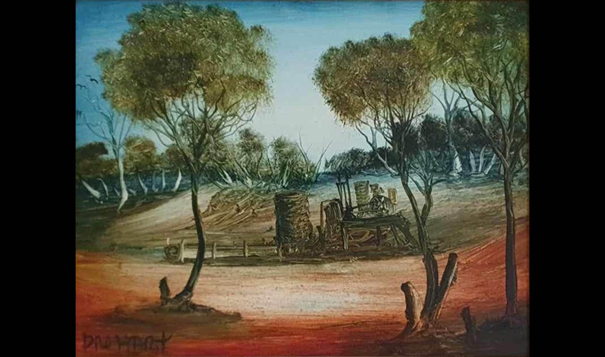 Pro Hart Artwork - David Hart