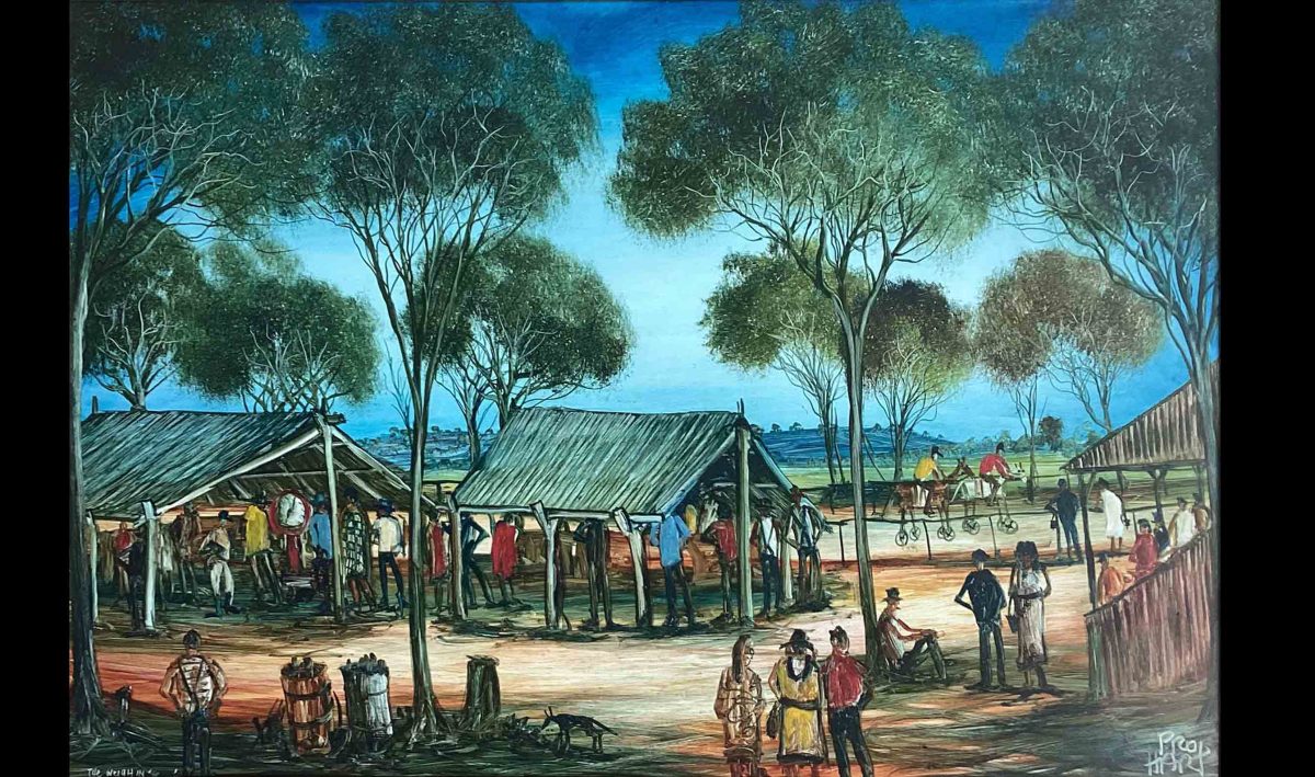 Pro Hart Artwork - David Hart