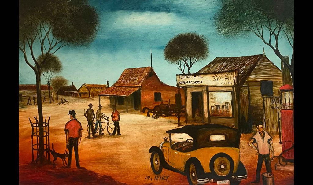 Pro Hart Original Painting - David Hart