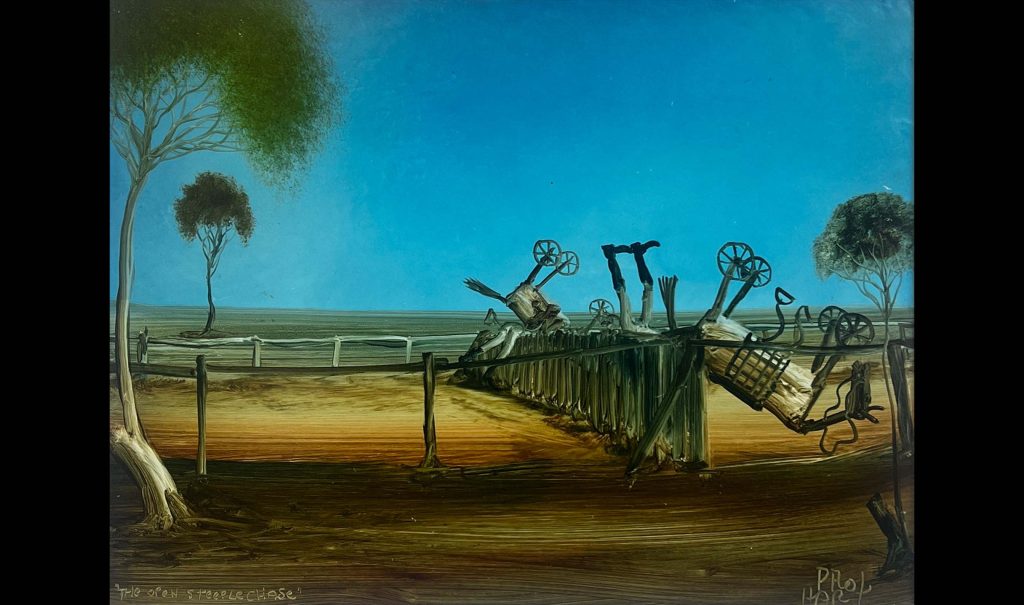 The Open Steeple Chase - David Hart