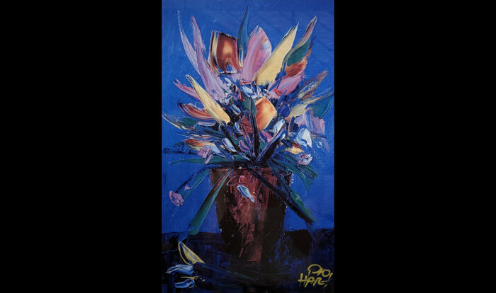 Pro Hart Original Painting - David Hart