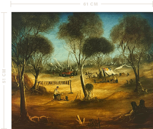 Rabbit Trappers with Skin - David Hart