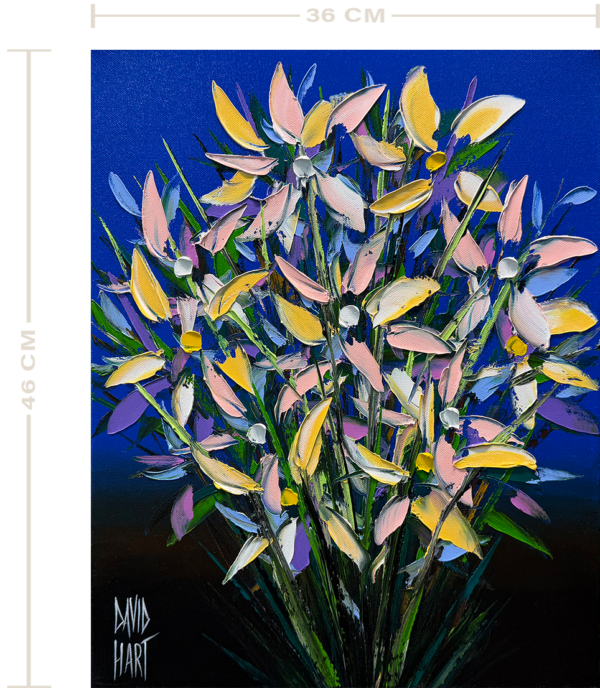 Pastel Flowers - David Hart