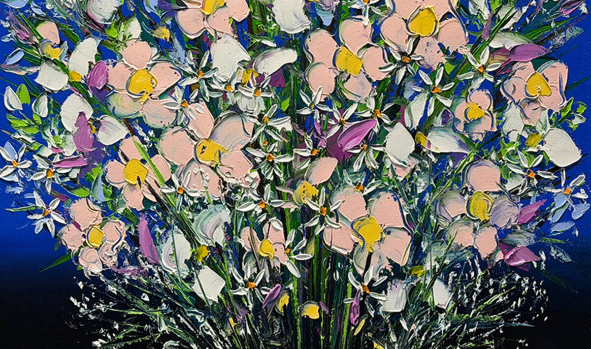 Wildflowers (Pastel) - David Hart